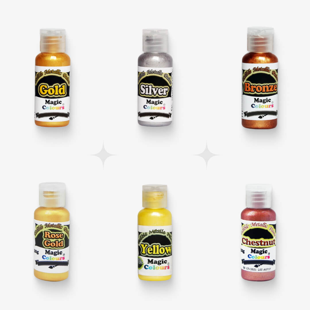 Edible Metallic Paints – Magic Colours