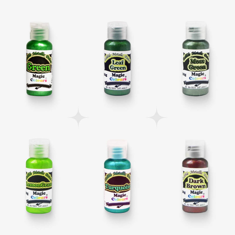 Edible Metallic Paints – Magic Colours