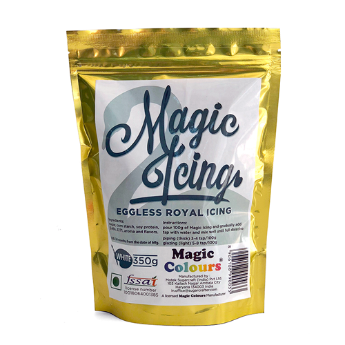 Eggless Royal Icing Powder – Magic Colours